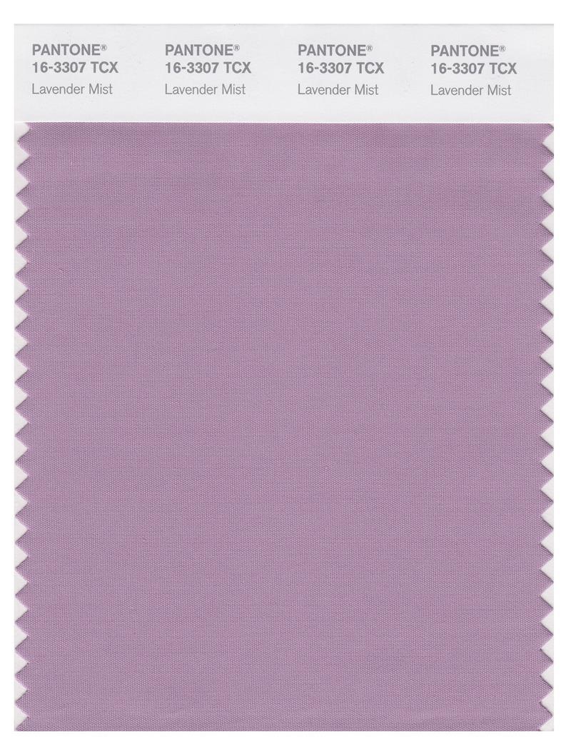 Pantone Smart 16-3307 TCX Color Swatch Card | Lavendar Mist | Magazine ...