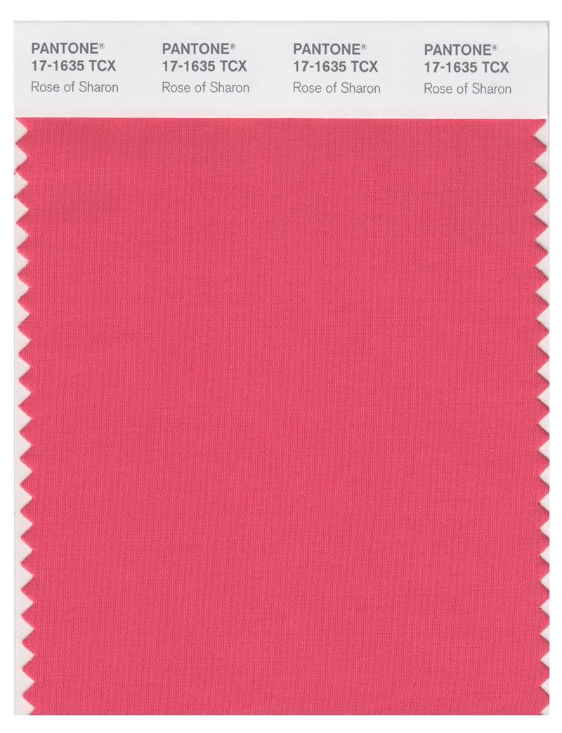 Pantone Smart 17-1635 TCX Color Swatch Card | Rose Of Sharon | Magazine ...