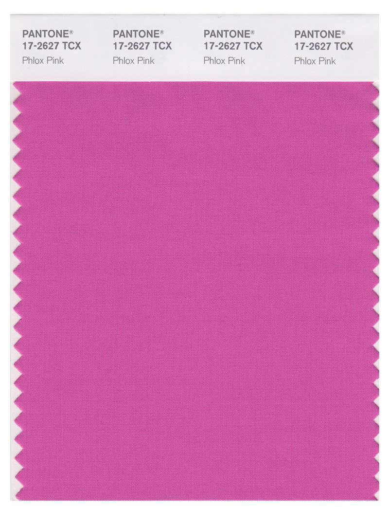 Pantone Smart 17-2627 TCX Color Swatch Card | Phlox Pink | Magazine ...