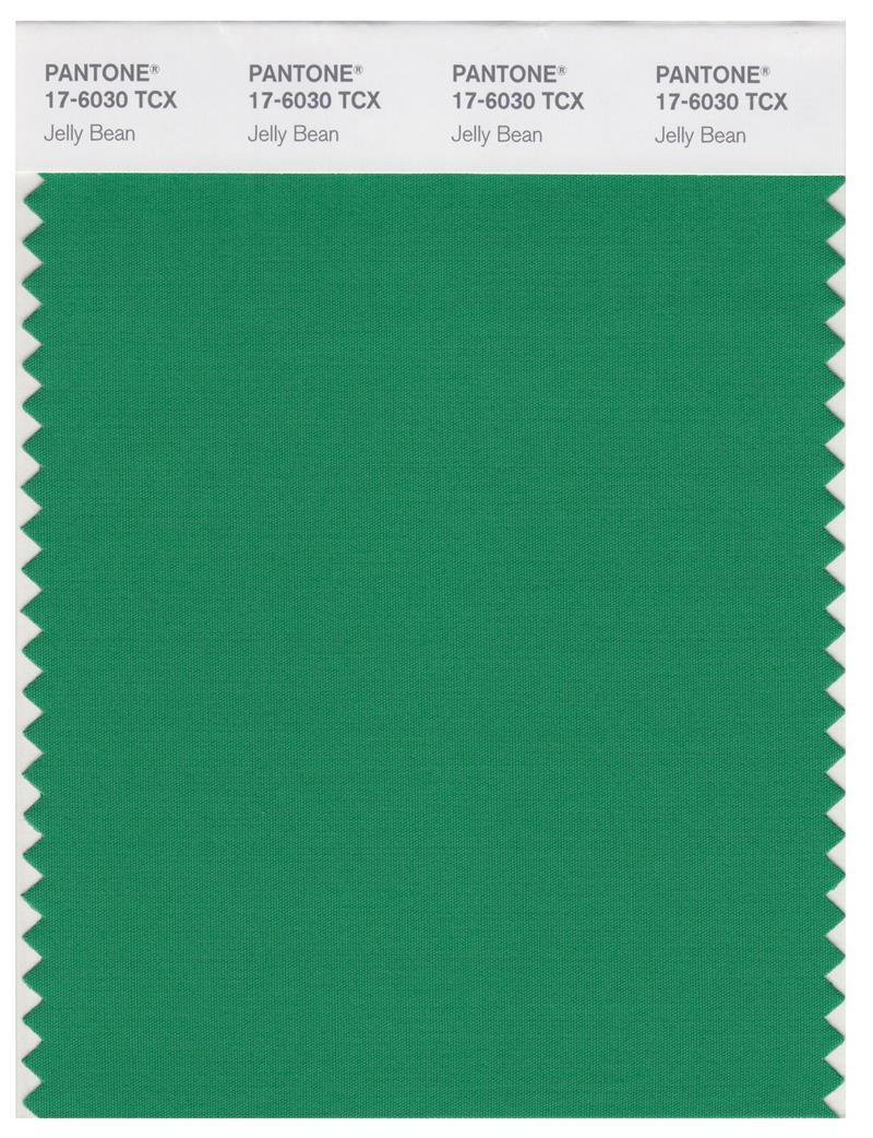 Pantone Smart 17-6030 TCX Color Swatch Card | Jelly Bean | Magazine ...