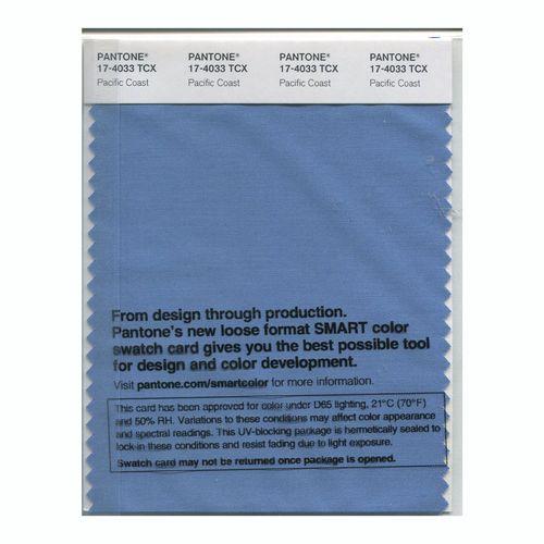 Pantone Smart 17-4033 TCX Color Swatch Card | Pacific Coast | Magazine ...