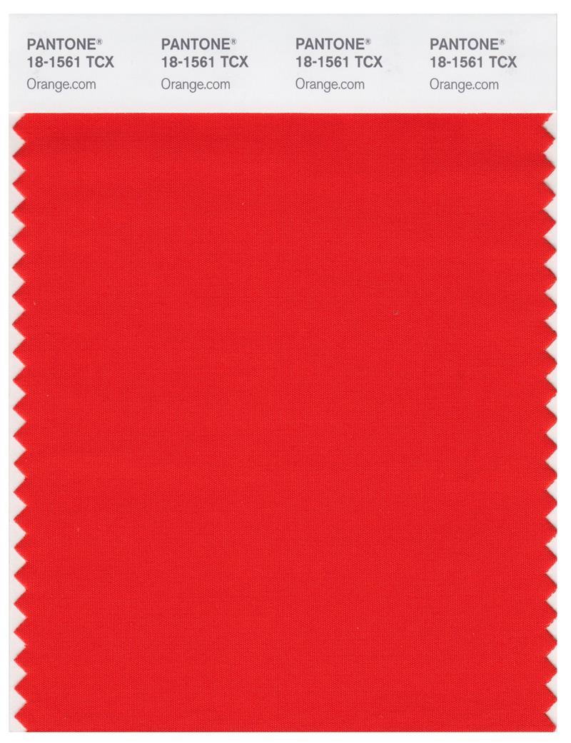 Pantone Smart 18-1561 TCX Color Swatch Card | Orange.com | Magazine ...