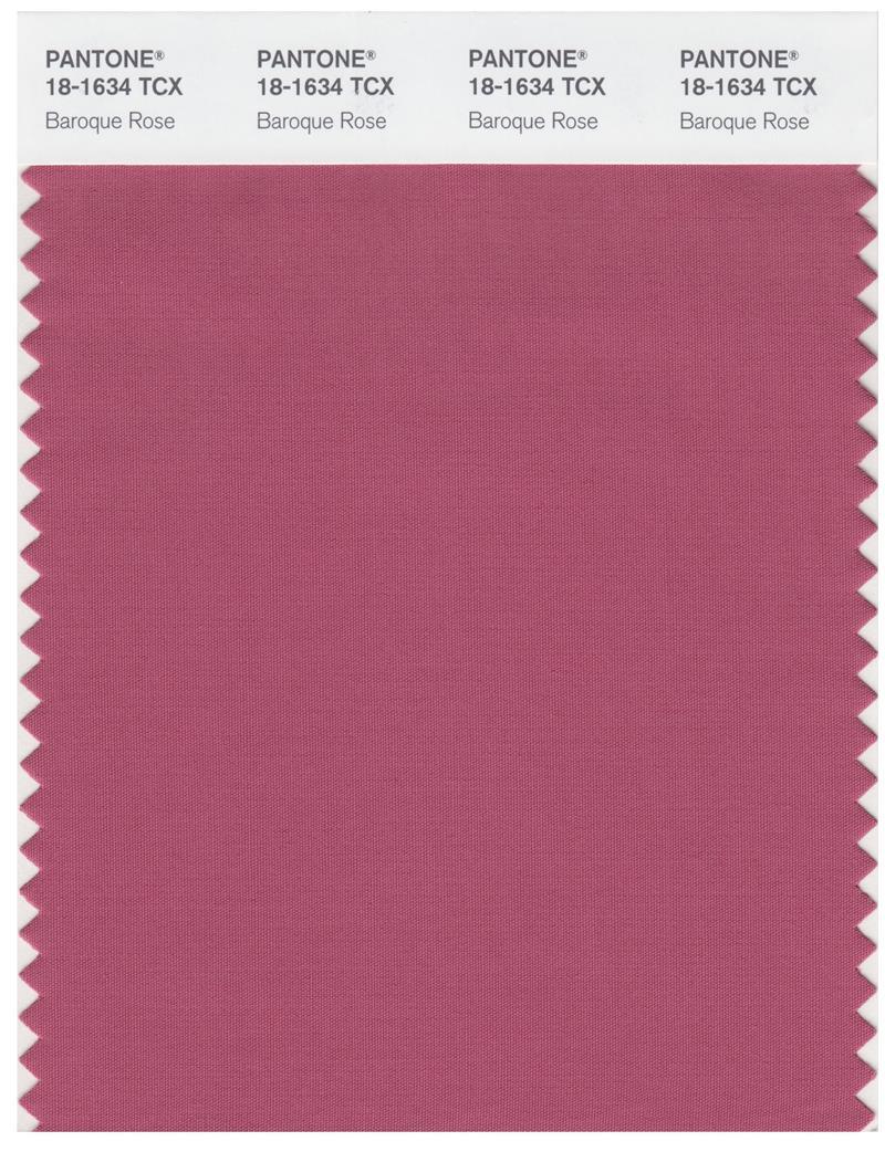 Pantone Smart 18-1634 TCX Color Swatch Card | Baroque Rose | Magazine ...