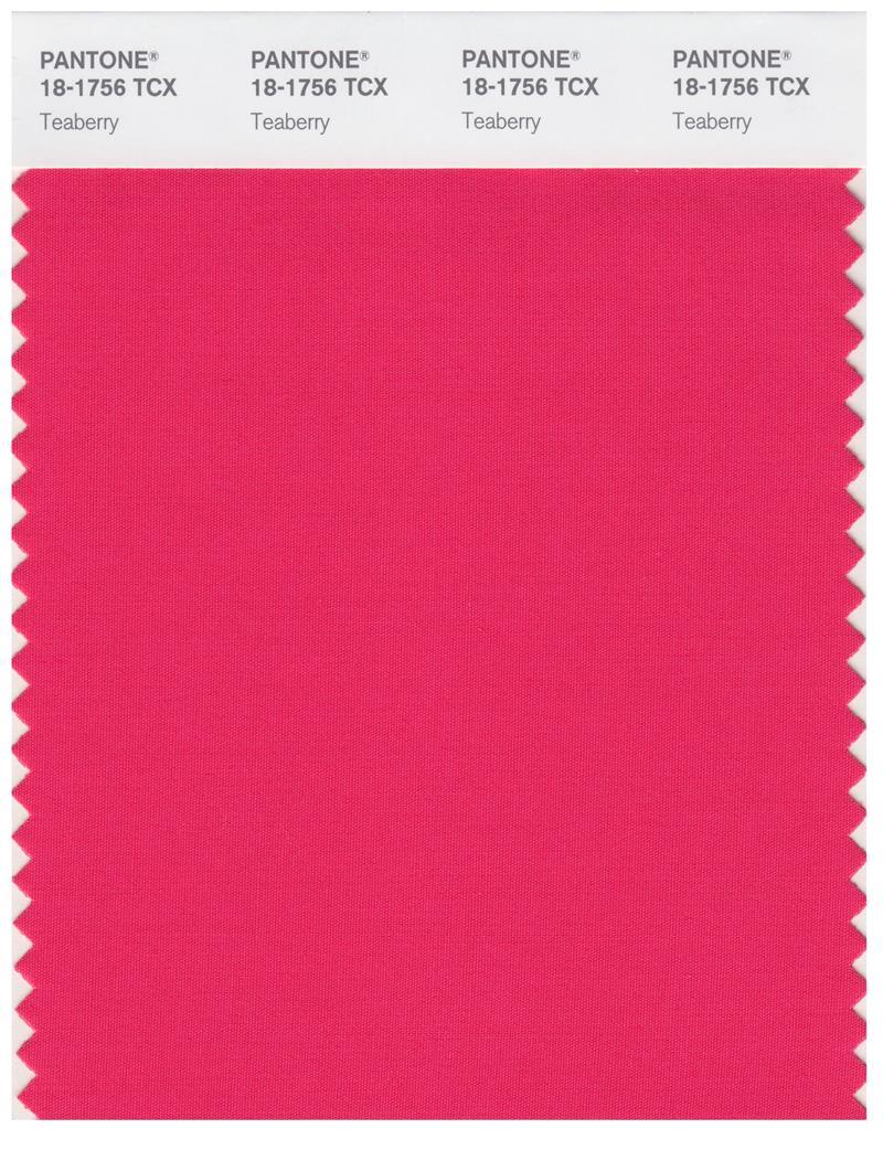 Pantone Smart 18-1756 TCX Color Swatch Card | Teaberry | Magazine Cafe ...