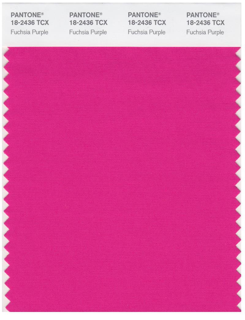 Pantone Smart 18-2436 TCX Color Swatch Card | Fuchsia Purple | Magazine ...