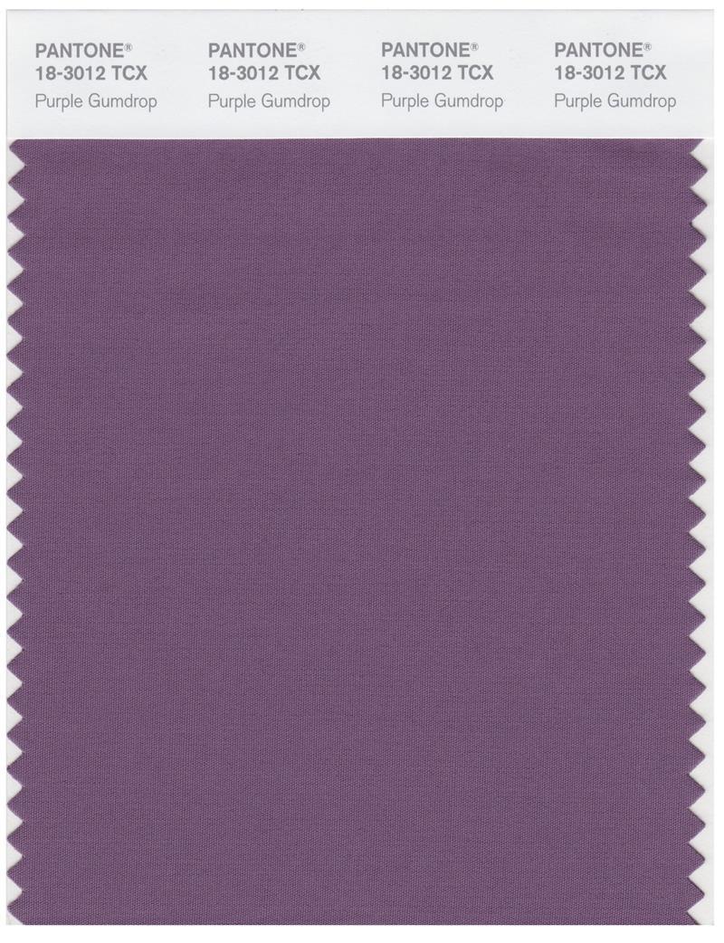 Pantone Smart 18-3012 TCX Color Swatch Card | Purple Gumdrop | Magazine ...