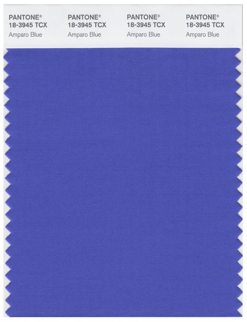 Pantone Smart 18-3945 TCX Color Swatch Card | Amparo Blue | Magazine ...