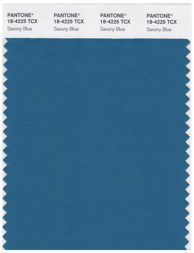 Pantone Smart 18-4225 TCX Color Swatch Card | Saxony Blue | Magazine ...