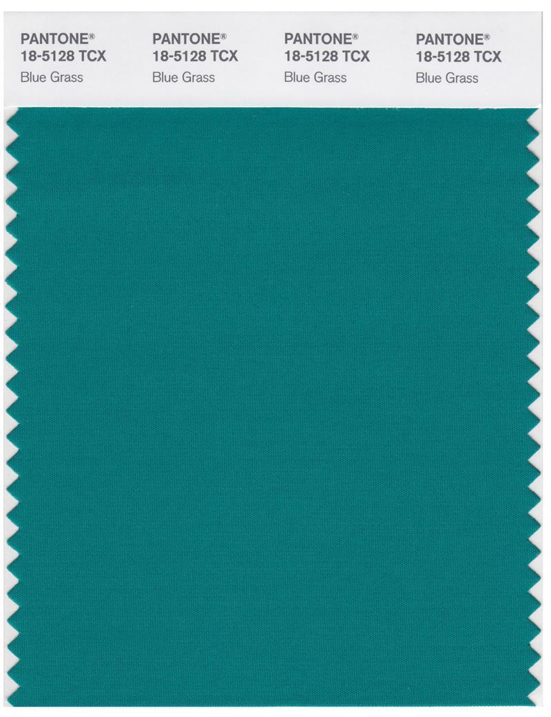 Pantone Smart 18-5128 TCX Color Swatch Card | Blue Grass | Magazine ...