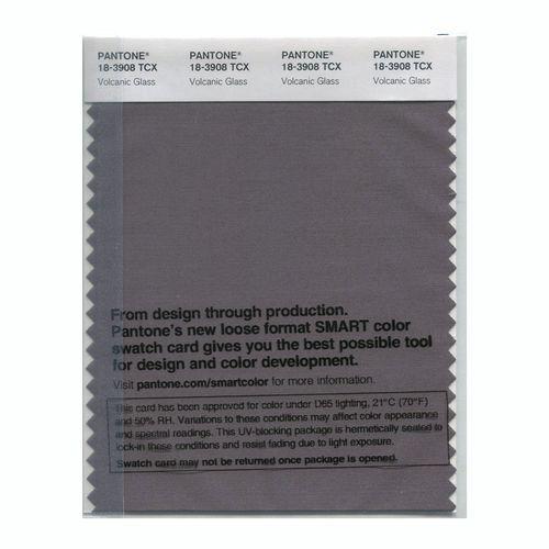 Pantone Smart 18-3908 TCX Color Swatch Card | Volcanic Glass | Magazine ...