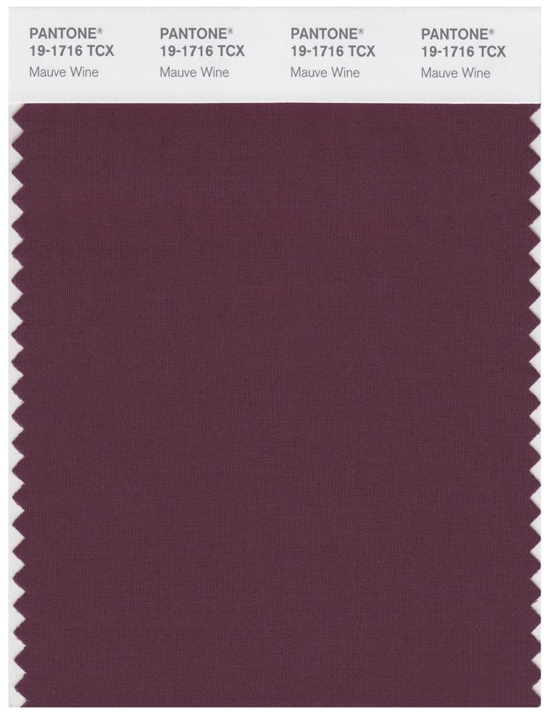 Pantone Smart 19-1716 TCX Color Swatch Card | Mauve Wine | Magazine ...