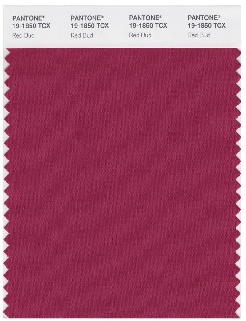 Pantone Smart 19-1850 TCX Color Swatch Card | Red Bud | Magazine Cafe ...
