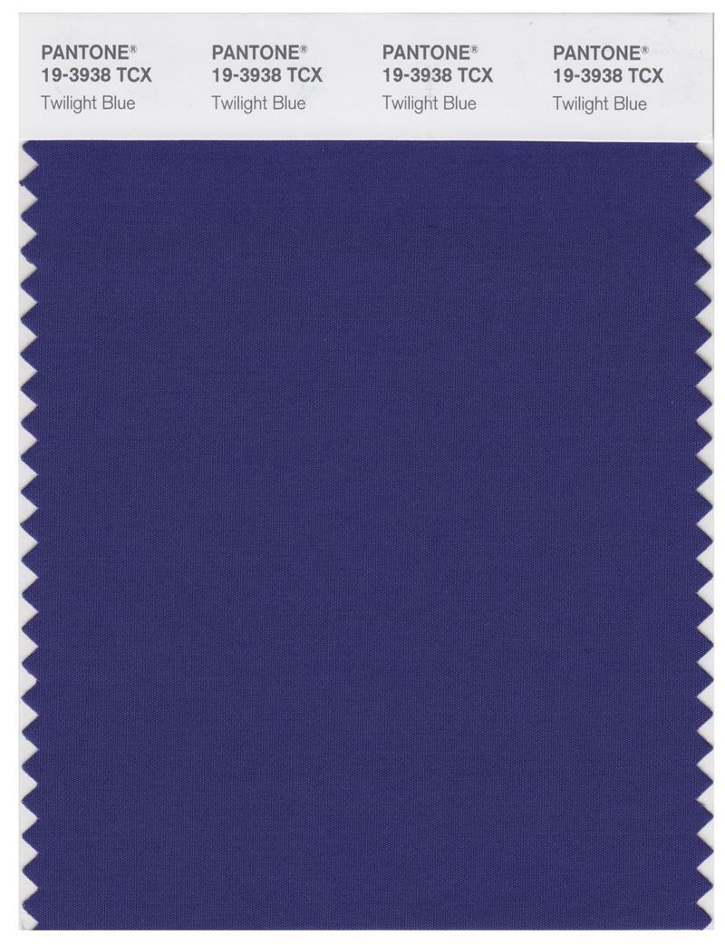 Pantone Smart 19-3938 TCX Color Swatch Card | Twilight Blue | Magazine ...