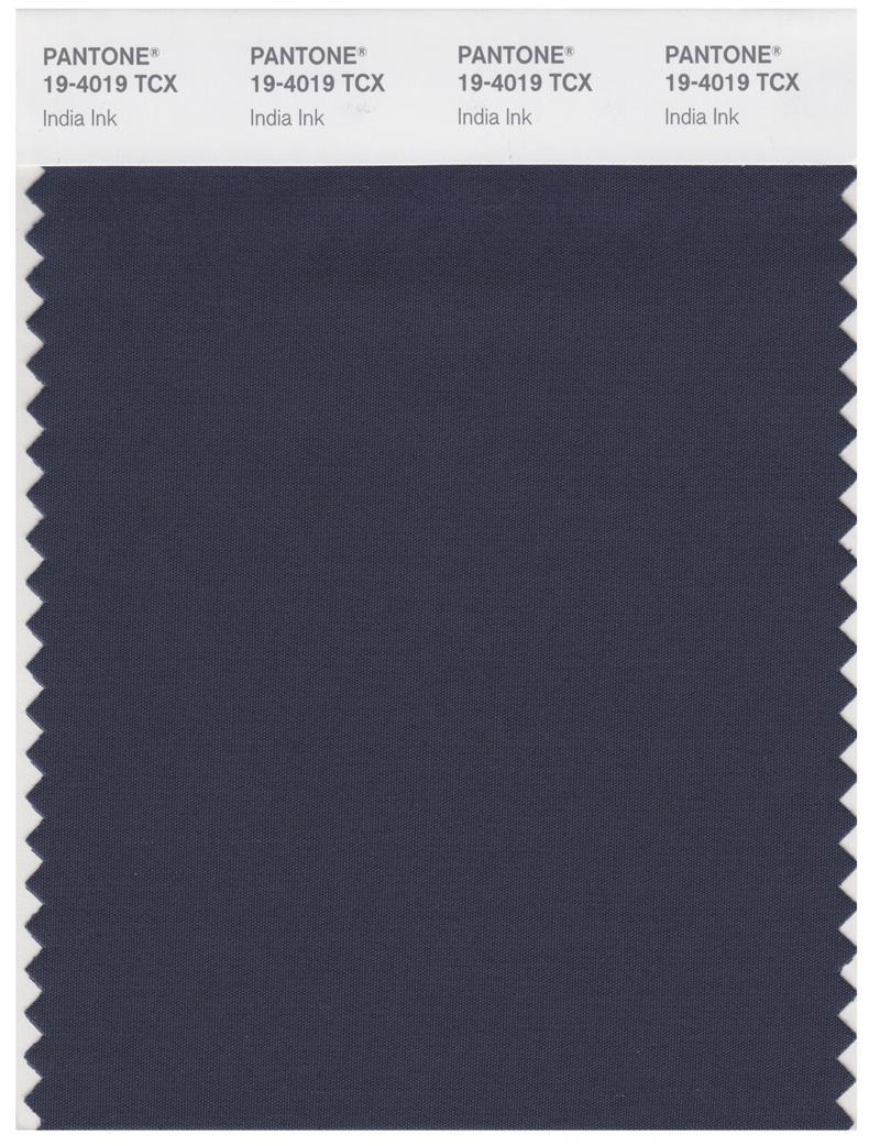 Pantone Smart 19-4019 TCX Color Swatch Card | India Ink | Magazine Cafe ...