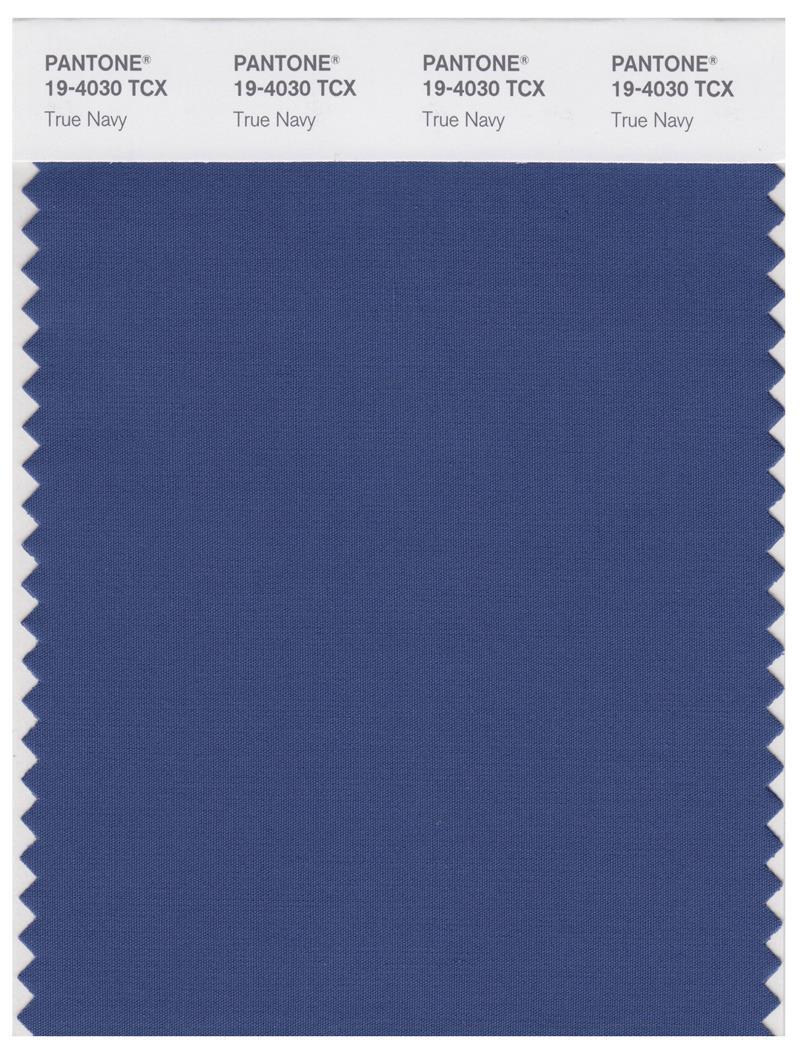 Pantone Smart 19-4030 TCX Color Swatch Card | True Navy | Magazine Cafe ...