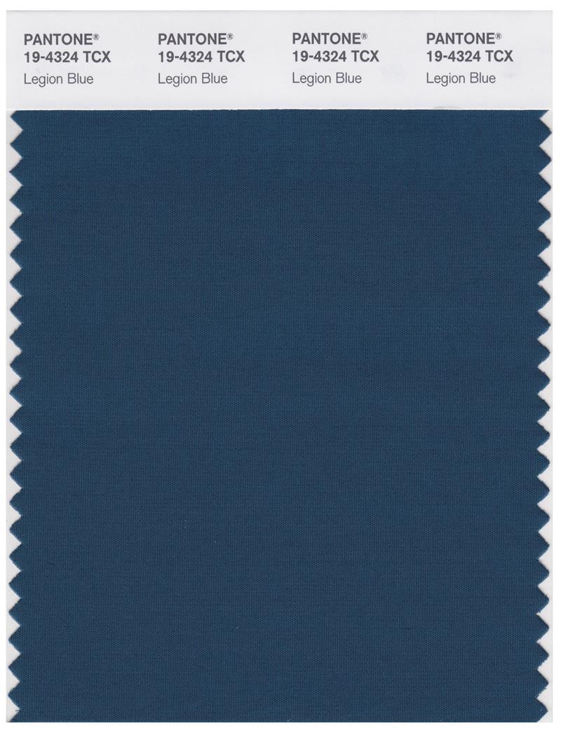 Pantone Smart 19-4324 TCX Color Swatch Card | Legion Blue | Magazine ...
