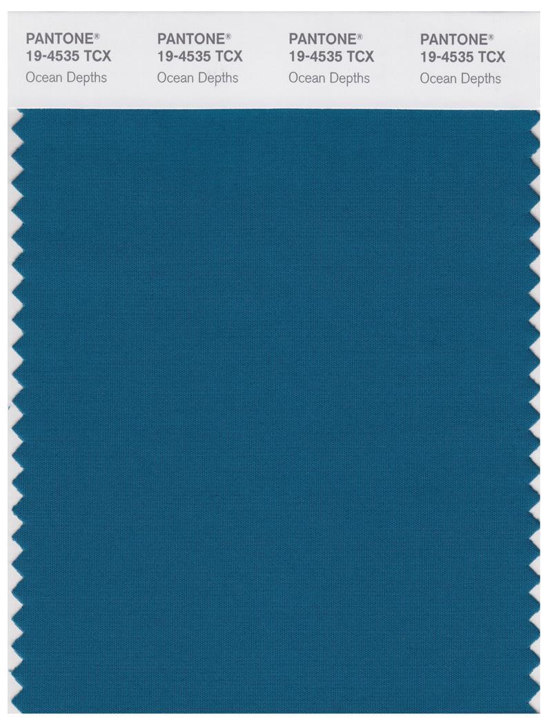 Pantone Smart 19-4535 TCX Color Swatch Card | Ocean Depths | Magazine ...
