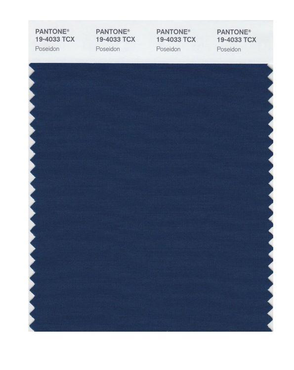 Pantone Smart 19-4033 TCX Color Swatch Card | Poseidon | Magazine Cafe ...
