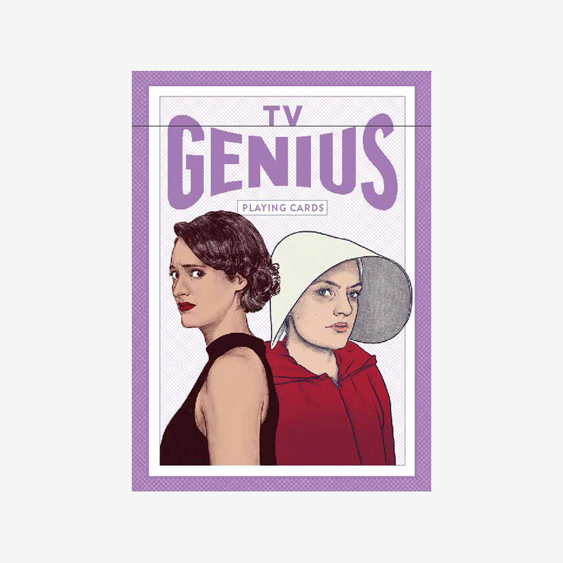 Buy Genius TV Genius Playing Cards Gift From MagazineCafeStore, NY, USA.