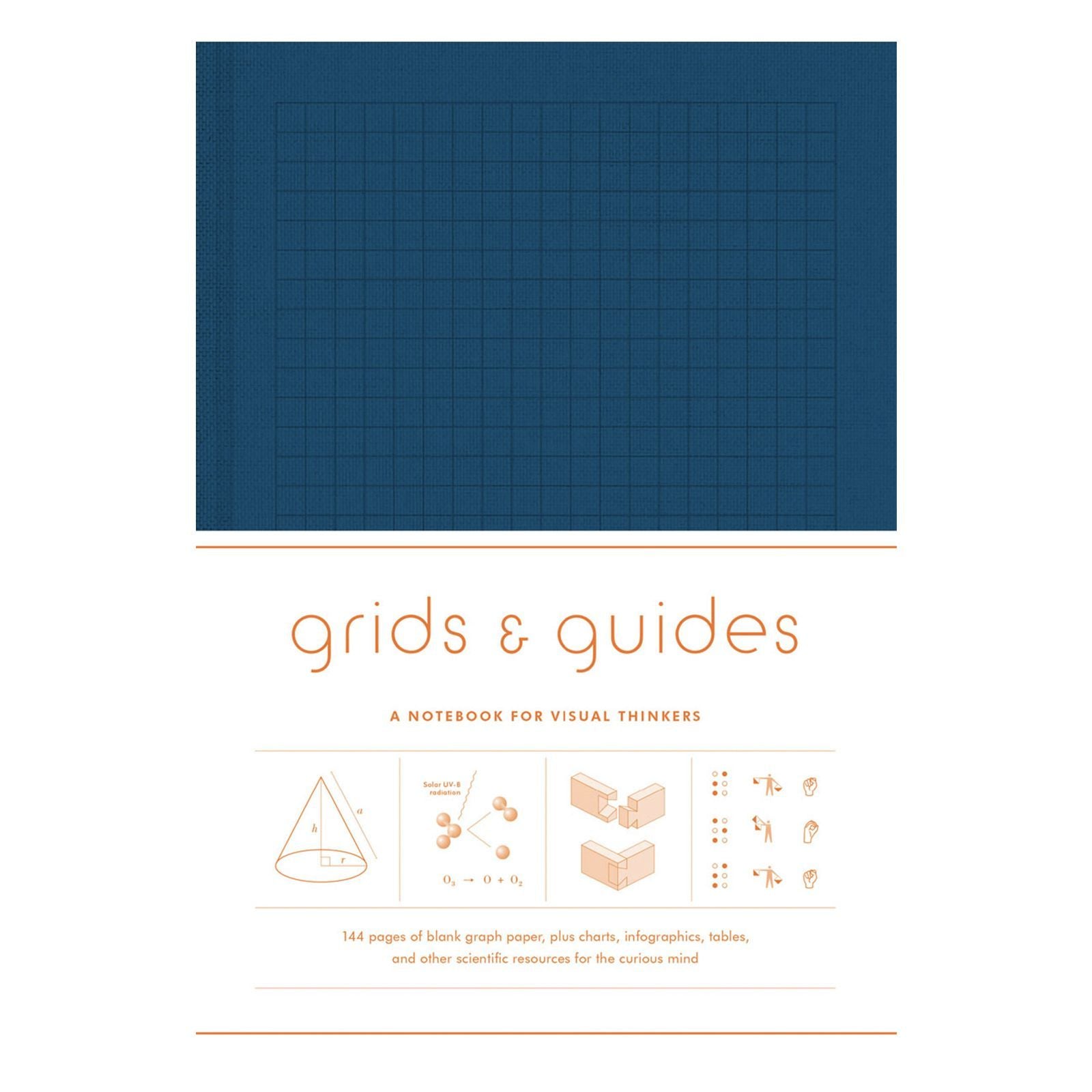 Buy Grids & Guides (Navy): A Notebook for Visual Thinkers ( Grids ...