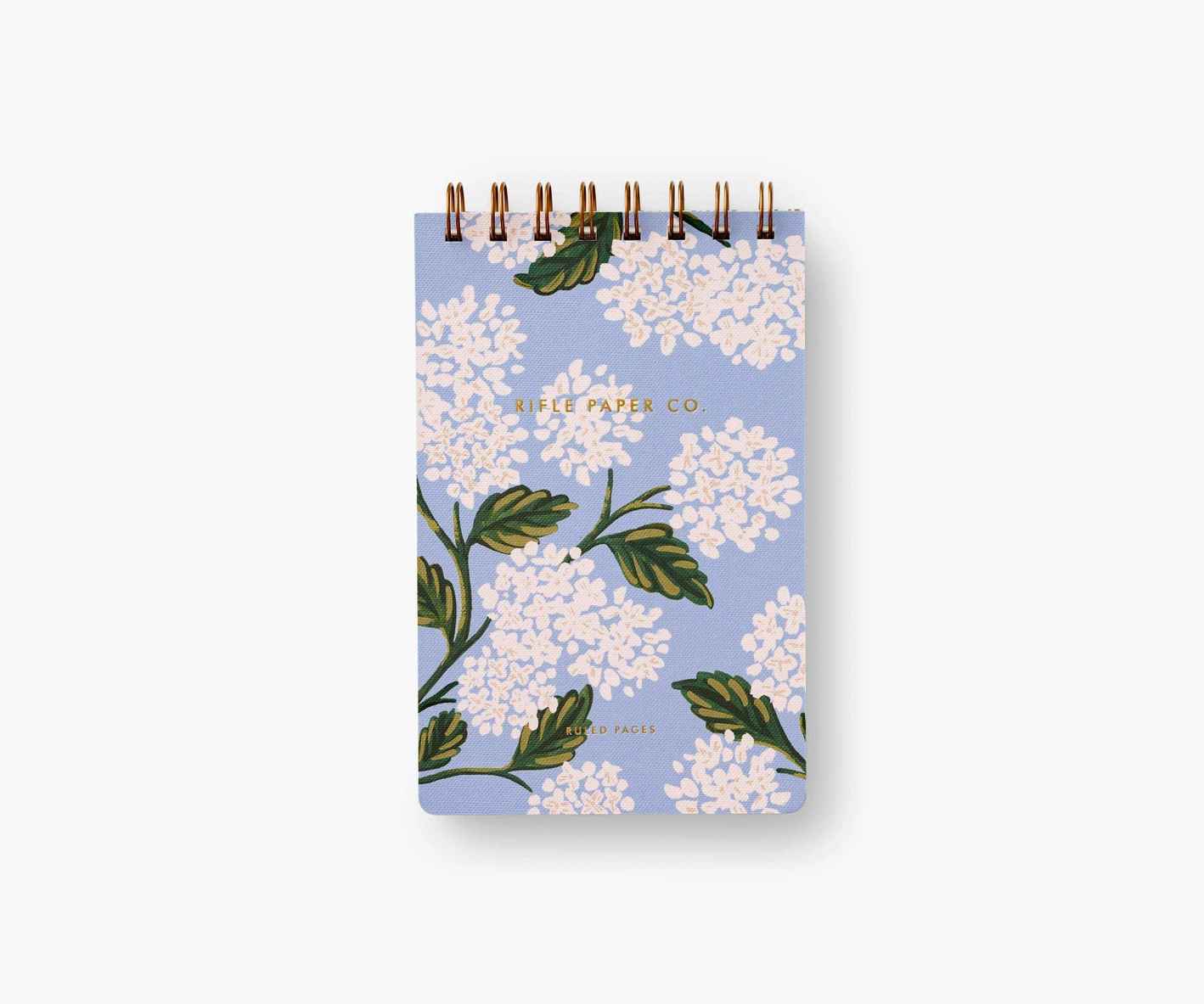 Hydrangea Small Top Spiral Notebook