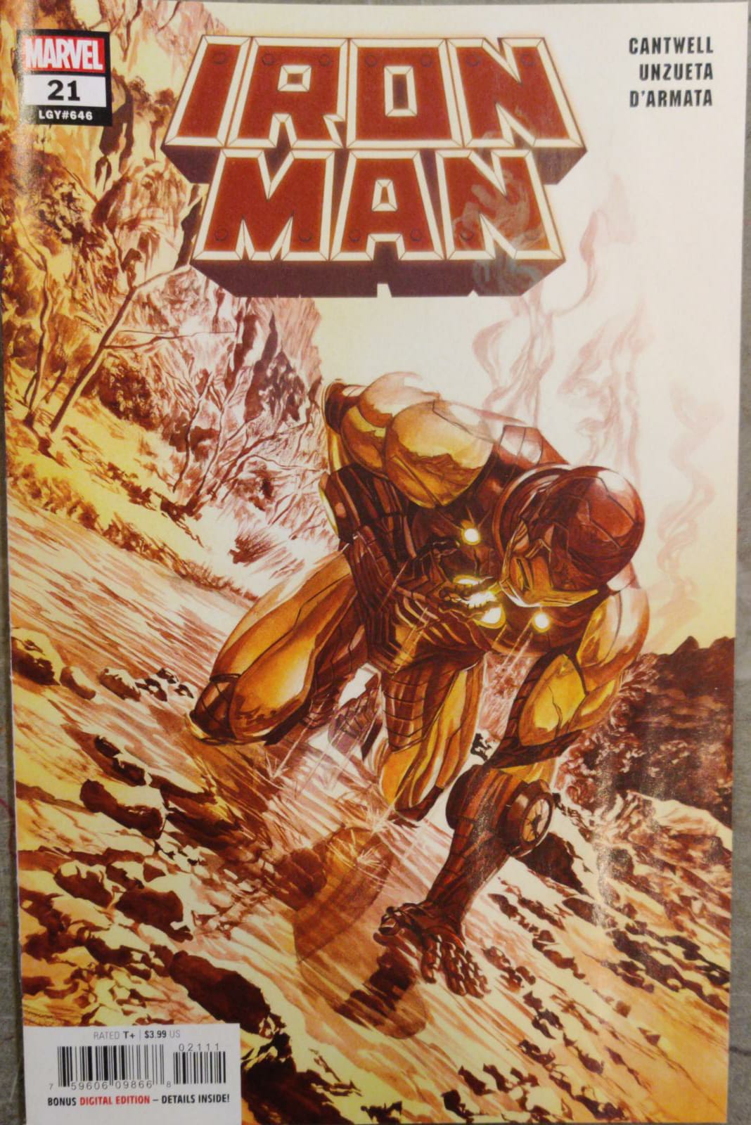 Get your favorite Marvel character Iron man Comic from MagazineCafeStore