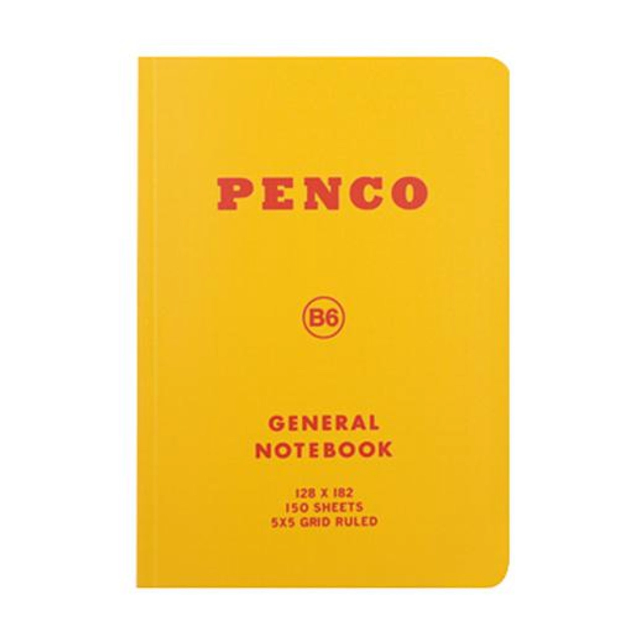 Buy Online Penco Notebook B6 Yellow General Notebook