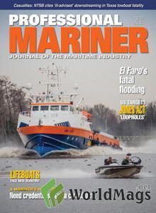 Buy Professional Mariner Magazine Subscription|Entertainment Mag ...